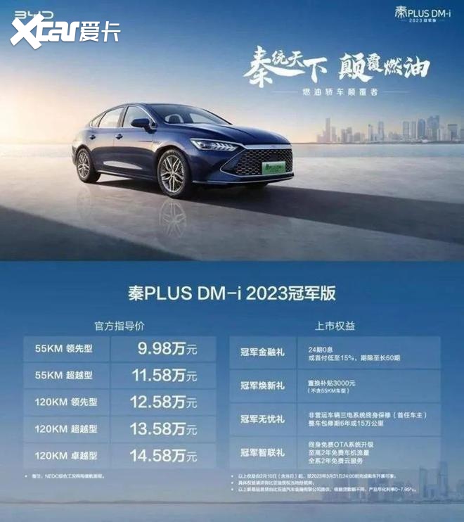 新款比亚迪秦PLUS DM-i上市 9.98万起 真实销售情况如何？——veecar|汽车改装|改装知识分享平台