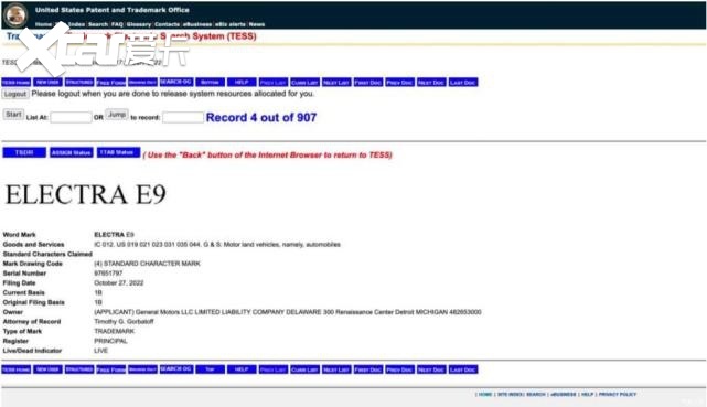 全面电气化！或成电动汽车品牌，别克提交Electra系列商标申请-爱卡汽车爱咖号