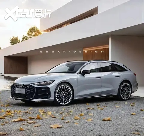 上汽奥迪A7L旅行版曝光！车身尺寸加长，配备无框车门-爱卡汽车爱咖号