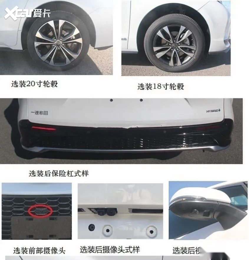 丰田改装|丰田Sienna双生车改名现身，一汽丰田Granvia申报图曝光——veecar|汽车改装|改装知识分享平台