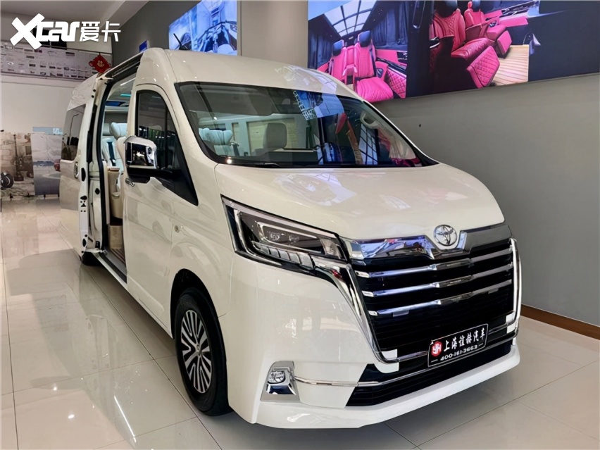 丰田改装|进口丰田海狮9座商务车，全国可上蓝牌，宜家宜商——veecar|汽车改装|改装知识分享平台