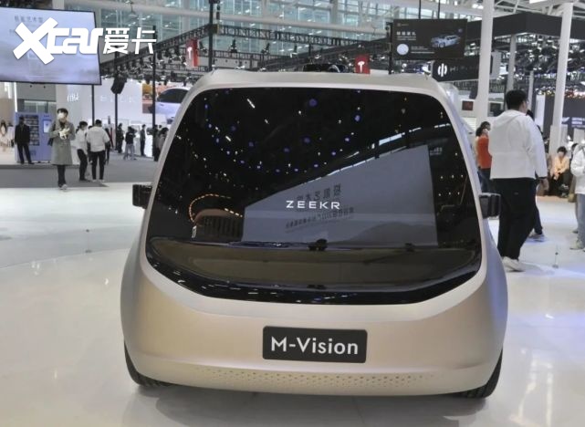 2022广州车展：极氪ZEEKR M-Vision，太硬了-爱卡汽车爱咖号