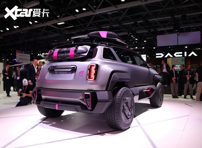 雷诺4EVER Trophy概念车在巴黎车展正式亮相-爱卡汽车爱咖号