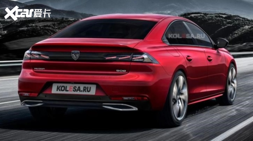 全新标致508曝光，大掀背+无框车门，可惜还是1.6T?-爱卡汽车爱咖号