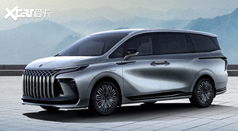 东风风行V9 PHEV实拍，7座中大型MPV，搭1.5T插混系统-爱卡汽车爱咖号