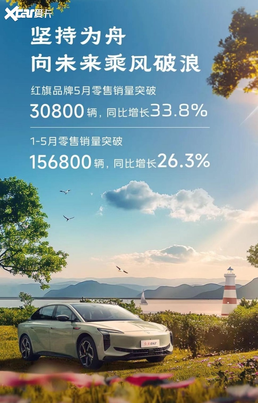 叔圈天菜的选择 2千抵5.2万 红旗EH7福利加码-爱卡汽车爱咖号