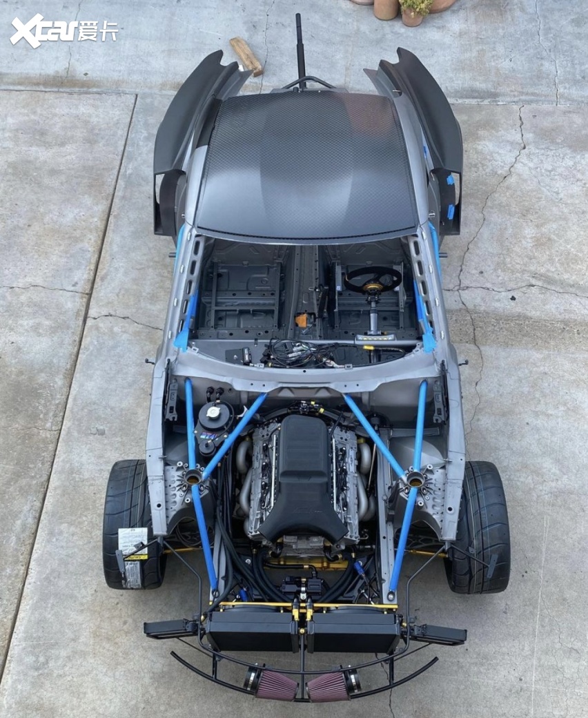 这是GR Supra改装天花板 移植F1 V10发动机——veecar|汽车改装|改装知识分享平台