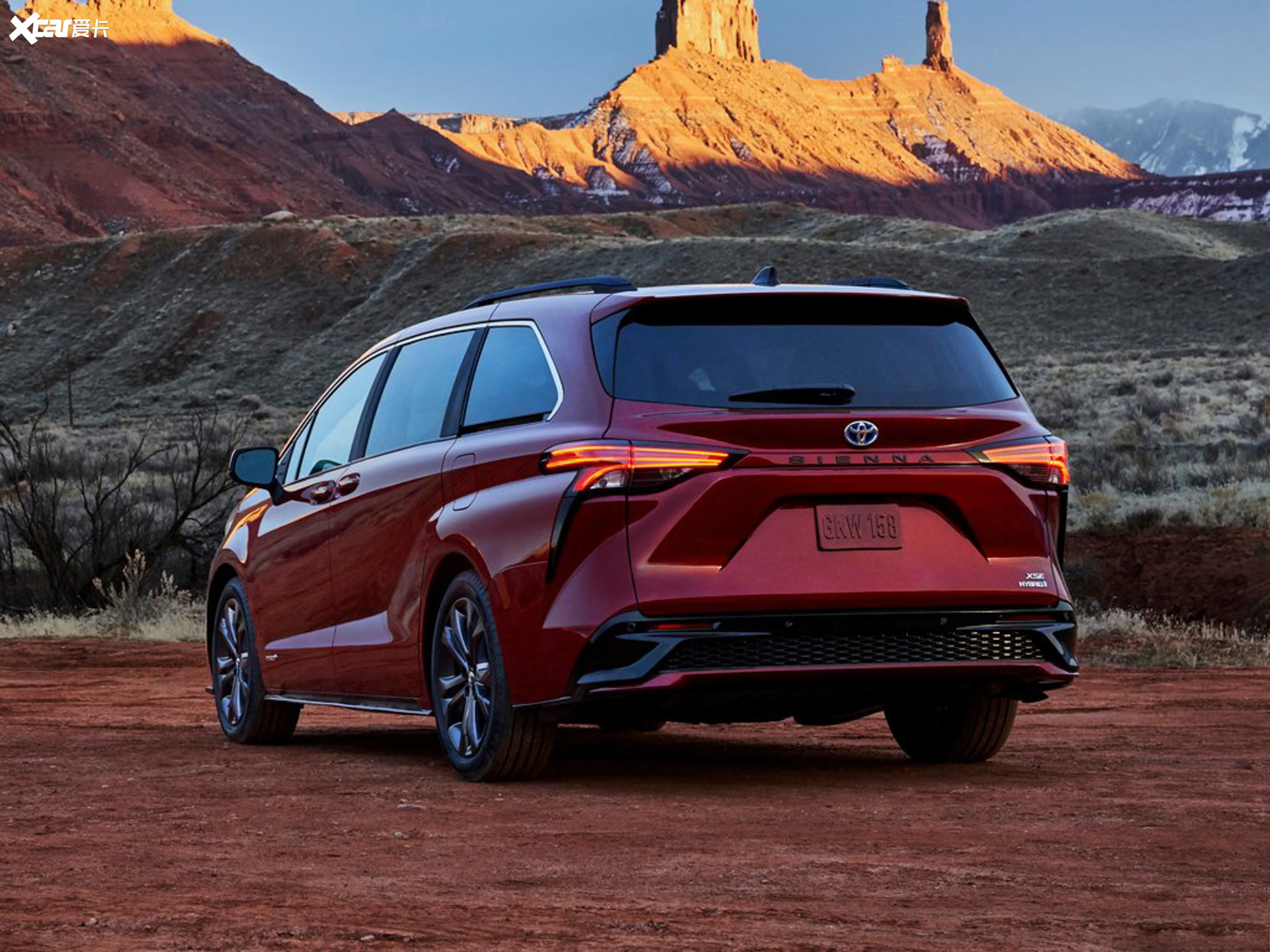 【2021款Sienna 2.5L混动 两驱XSE 7座 美国版_整体外观 _5/219张图片】_汽车图片大全_爱卡汽车