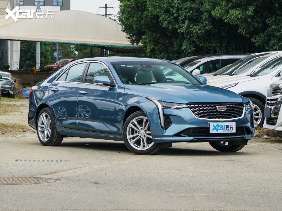 【2023款凯迪拉克CT4 25T 风尚型_整体外观 _16/244张图片】_汽车图片大全_爱卡汽车