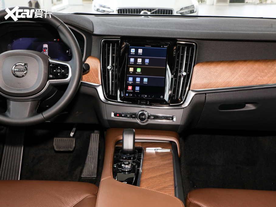 【2024款沃尔沃S90 B5 智逸豪华版_中控区 _7/114张图片】_汽车图片大全_爱卡汽车