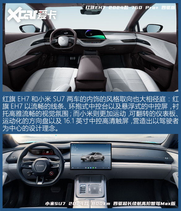 红旗EH7还是小米SU7？-爱卡汽车图片