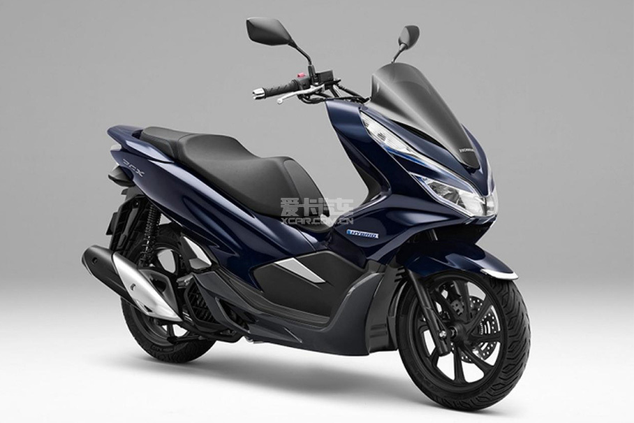 首款量产混动摩托车 本田 PCX Hybird-爱卡汽车