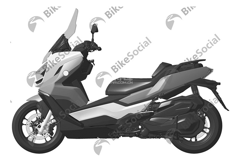 宝马踏板新作 C 400 GT/Sport谍照曝光-爱卡汽车