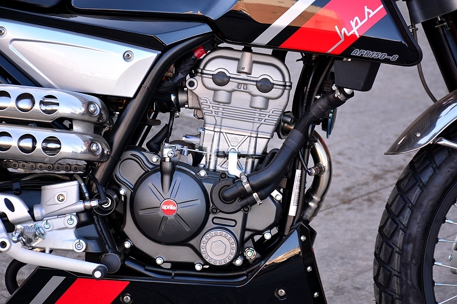 正统咖啡骑士 宗申aprilia CR150实拍:宗申aprilia CR150细节实拍-爱卡汽车