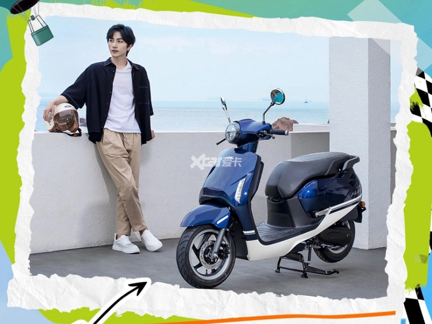 个性的最佳展示 熊猫色本田NS125LA实拍:配置超同级 动力依旧稳定-爱卡汽车