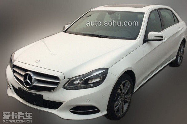 北京奔驰E级180L谍照曝光 搭载2.0T动力-爱卡汽车