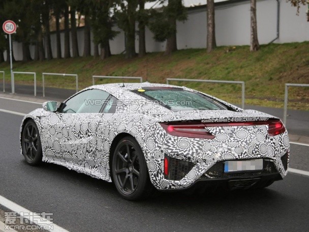 全新本田NSX路试谍照 将于明年正式上市-爱卡汽车