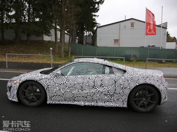 全新本田NSX路试谍照 将于明年正式上市-爱卡汽车