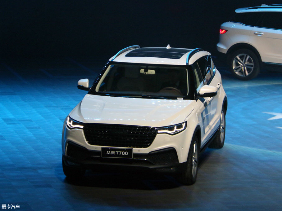 众泰全新SUV车型T700上市 10.68万元起-爱卡汽车