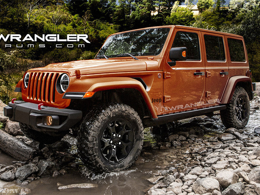 曝Jeep全新牧马人实车图 延续经典造型-爱卡汽车