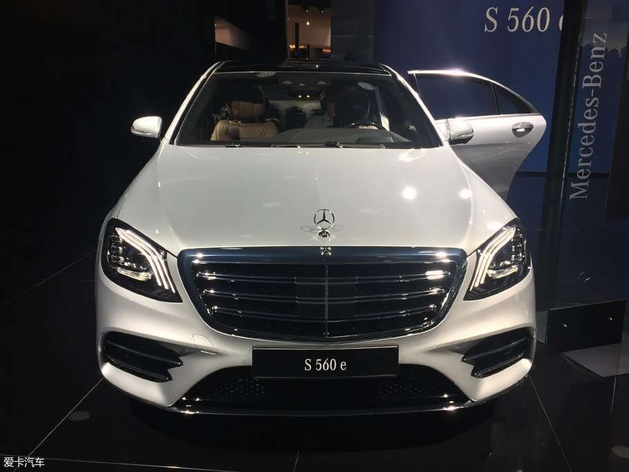 法兰克福车展 奔驰新款S 560e正式发布-爱卡汽车