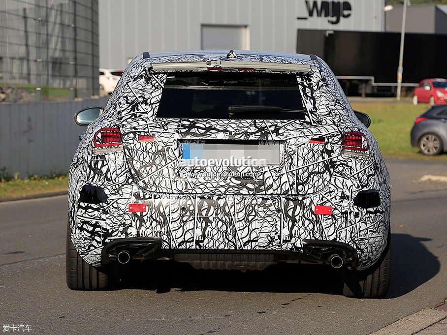 全新梅赛德斯AMG A45谍照再爆 全新设计-爱卡汽车