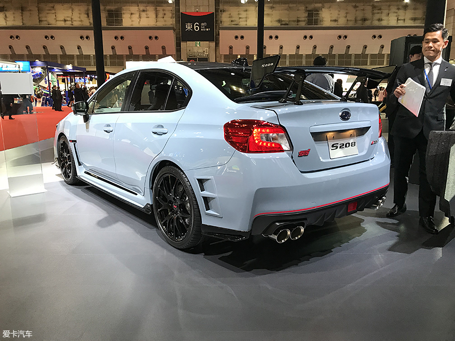 东京车展 斯巴鲁WRX STI S208正式亮相-爱卡汽车