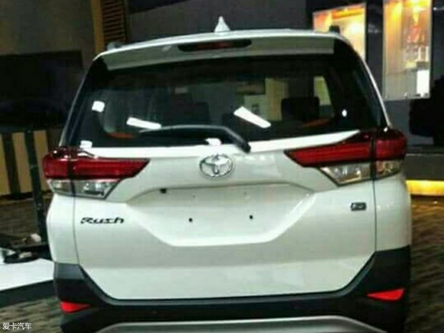 丰田Rush谍照曝光 新大发特锐平台打造-爱卡汽车