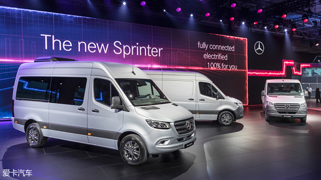 奔驰全新Sprinter正式发布 搭多种动力-爱卡汽车
