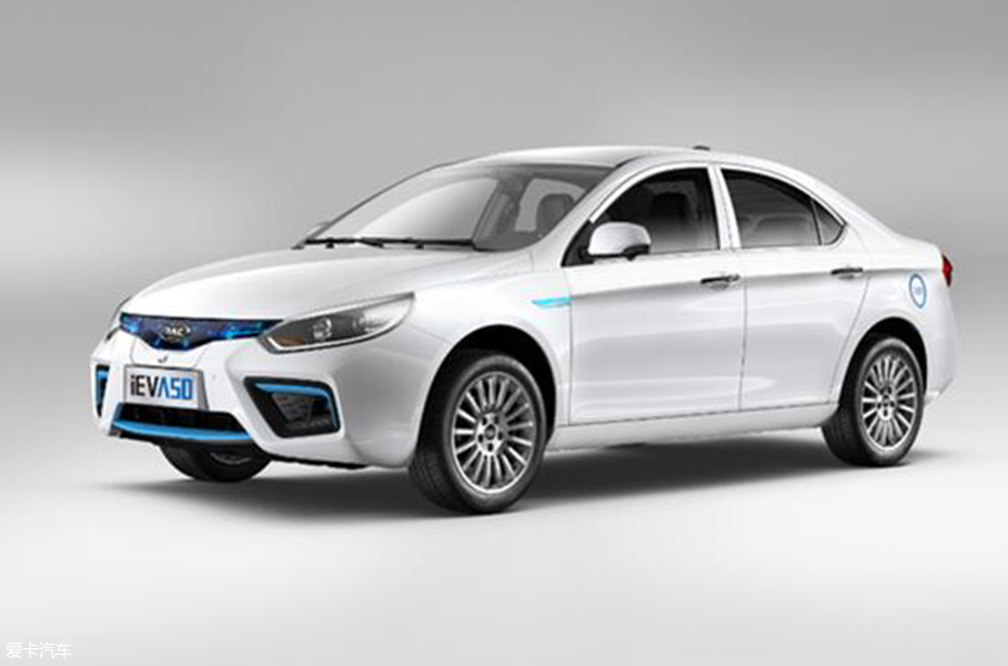 江淮iEVA50官图发布 最大续航达到500km-爱卡汽车