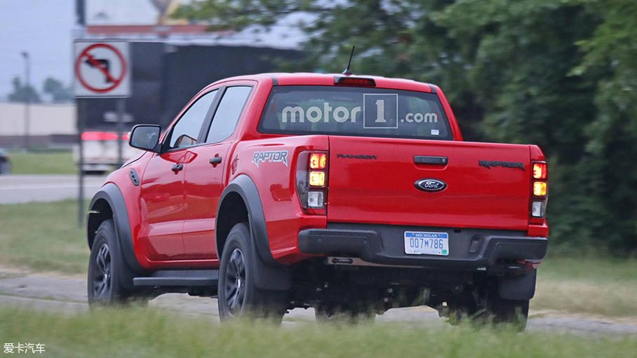左舵版福特Ranger Raptor谍照 更霸气-爱卡汽车