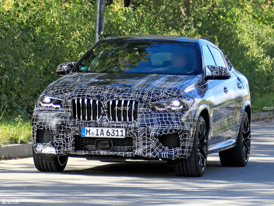 全新宝马X6 M再曝谍照 搭4.4T V8发动机-爱卡汽车