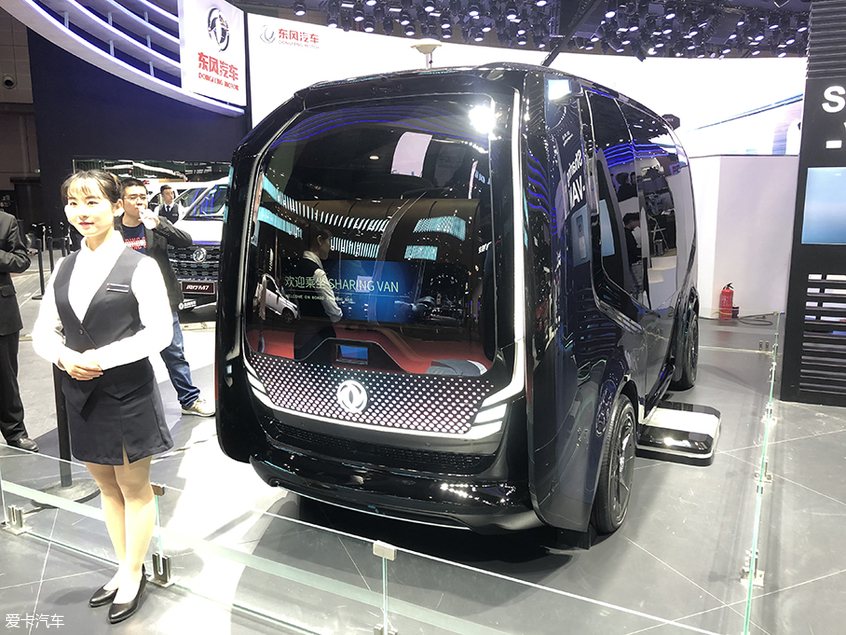上海车展：东风Sharing-VAN概念车亮相:single-爱卡汽车