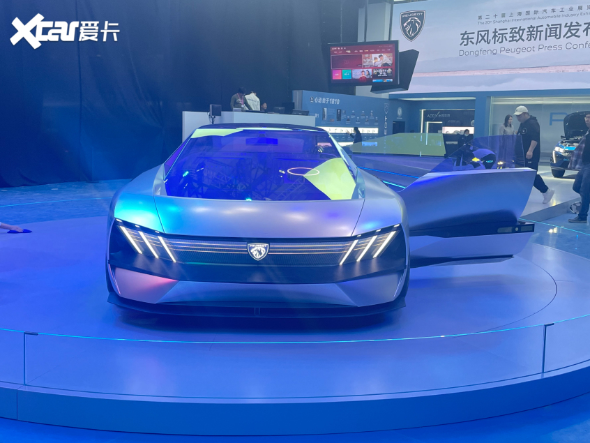 2023上海车展探馆：标致INCEPTION首秀:2023上海车展探馆：标致INCEPTION-爱卡汽车