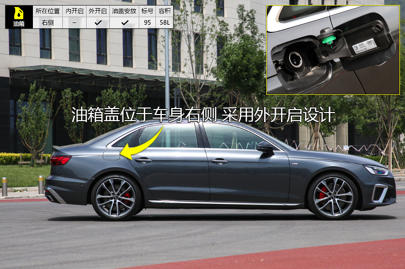 【图】2020款奥迪A4L 45 TFSI quattro 臻选动感型全车详解_内饰外观图片-爱卡汽车